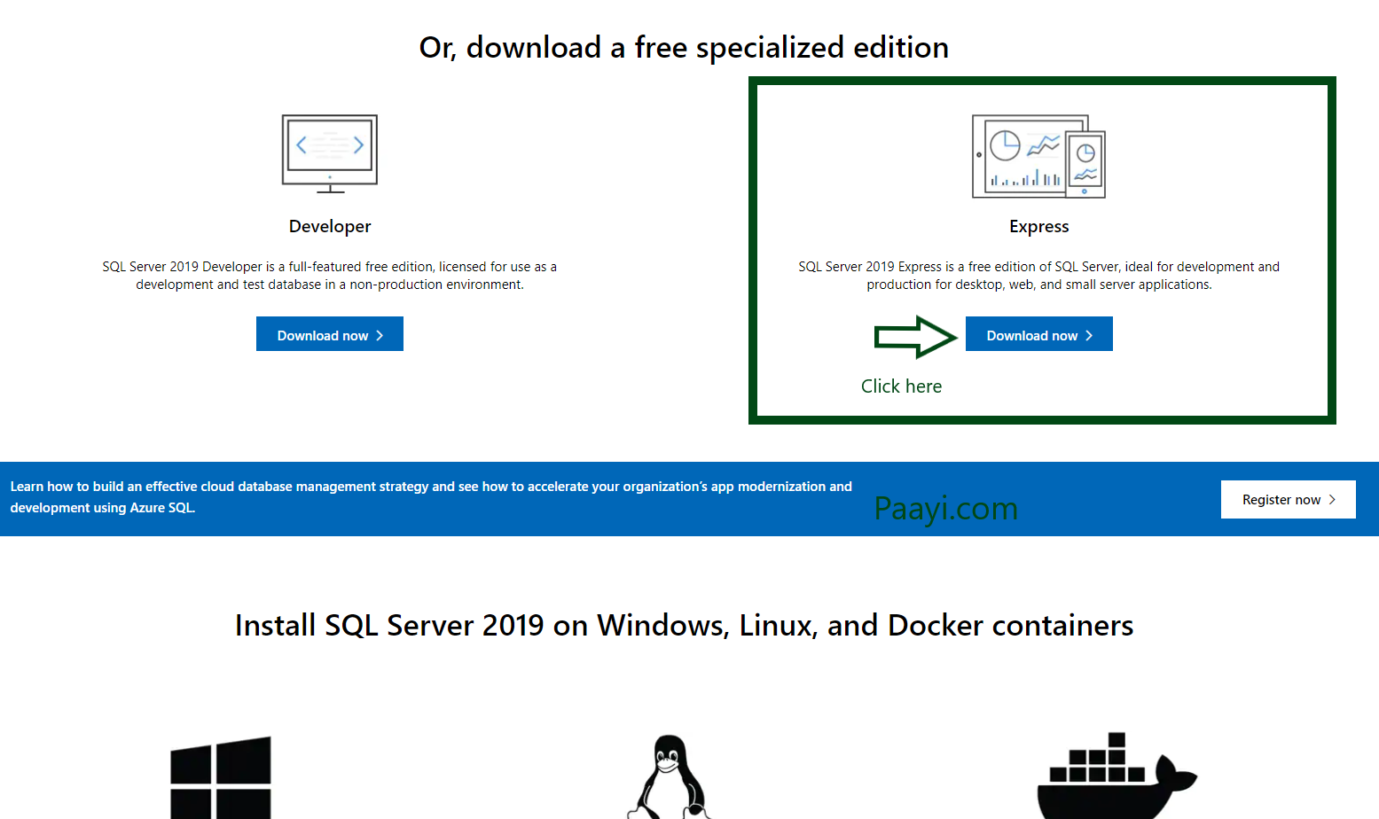 Step 3. You have also an option to download the free specialized ...
