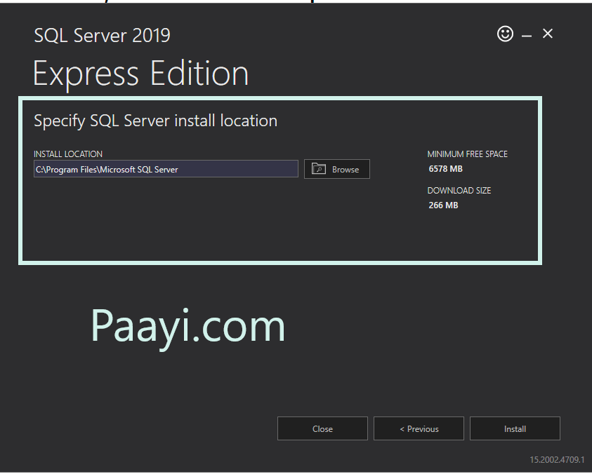 Step 6. Now the SQL Server 2019 Express Edition Exe file is ready to download, you can specify ...