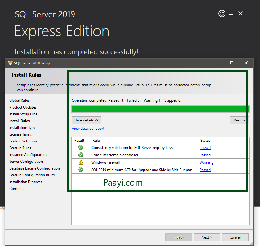 Step 12. You can select the option, as highlighted below if you want to perform the new ...